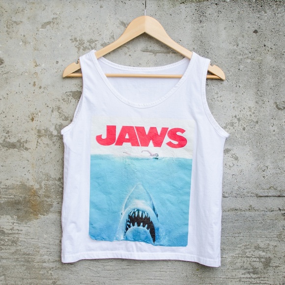 Tops | Jaws Shark Tank Top | Poshmark